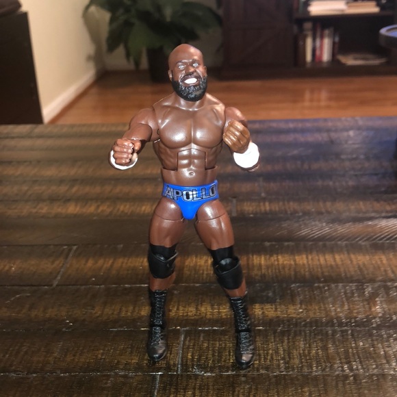 Mattel | Toys | Mattel Wwe Elite Apollo Crews Wrestling Figure | Poshmark